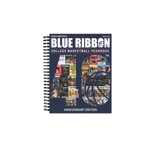 2020-2021 Spiral Bound Edition – Blue Ribbon College Basketball Yearbook